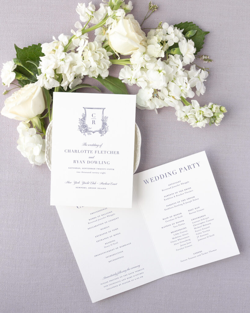 Wedding Invitations with Floral Design | The Court Suite
