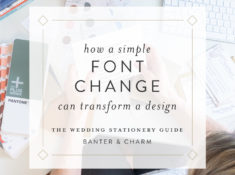 Wedding Stationery Guide: Reception Card Wording Samples - Banter and Charm