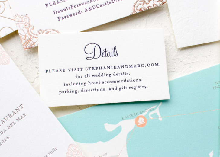 Insert Card Wording Samples | The Wedding Stationery Guide - Banter and ...